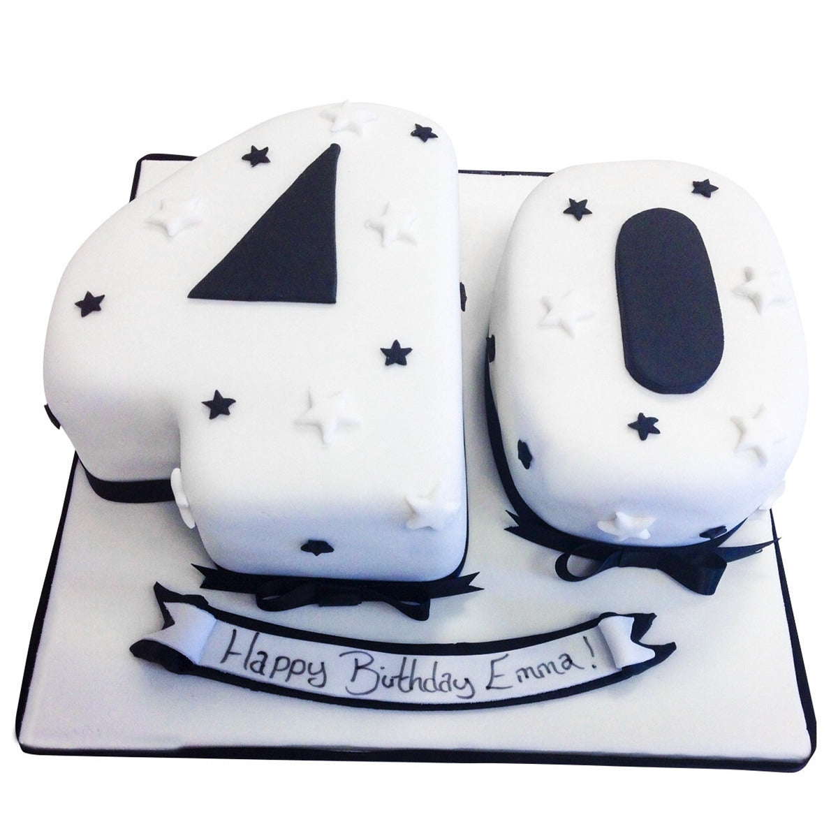 40th Birthday Cake - Buy Online, Free UK Delivery — New Cakes