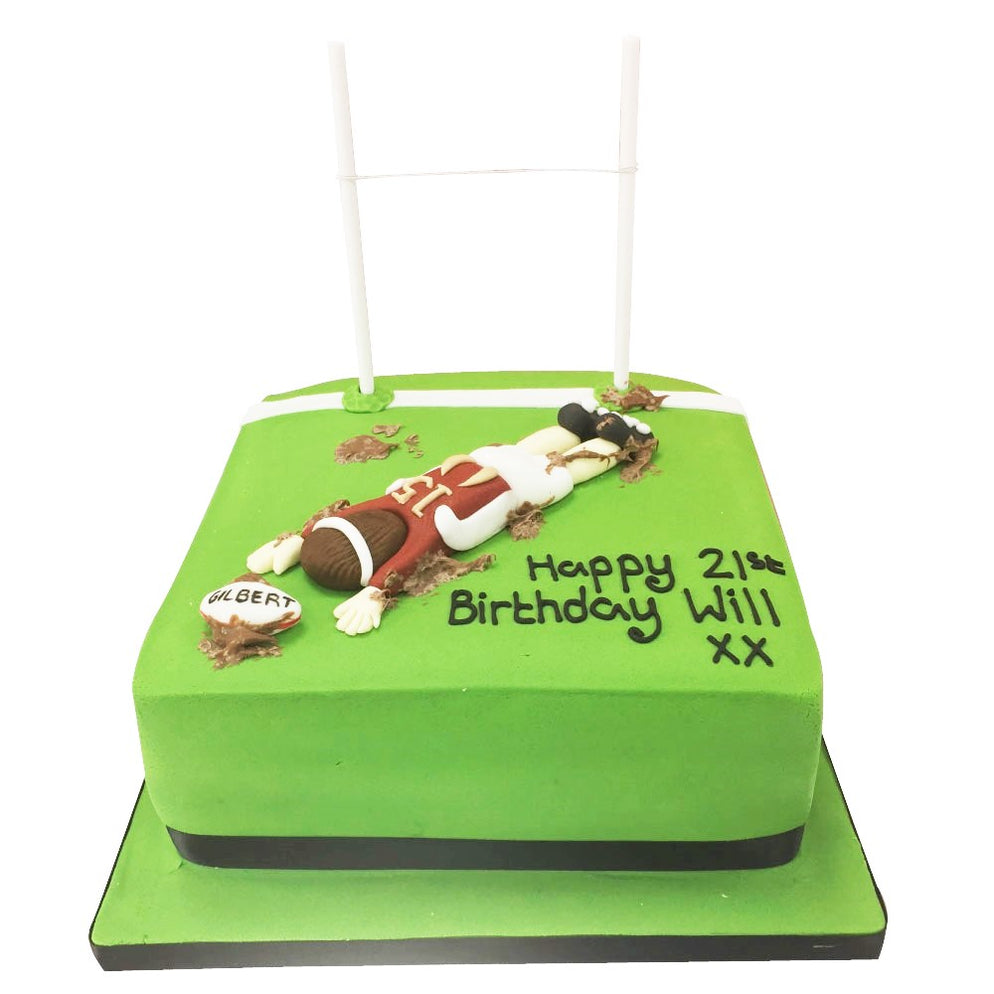 Rugby Cake - £89.95 - Buy Online, Free UK Delivery — New Cakes