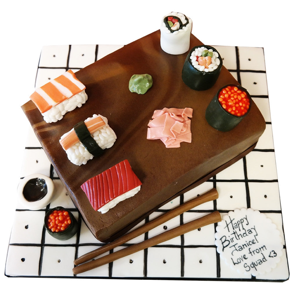 Sushi Cake - Buy Online, Free UK Delivery — New Cakes